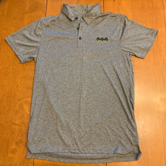 Shirts | Mens Batman Polo Shirt Size Small | Poshmark